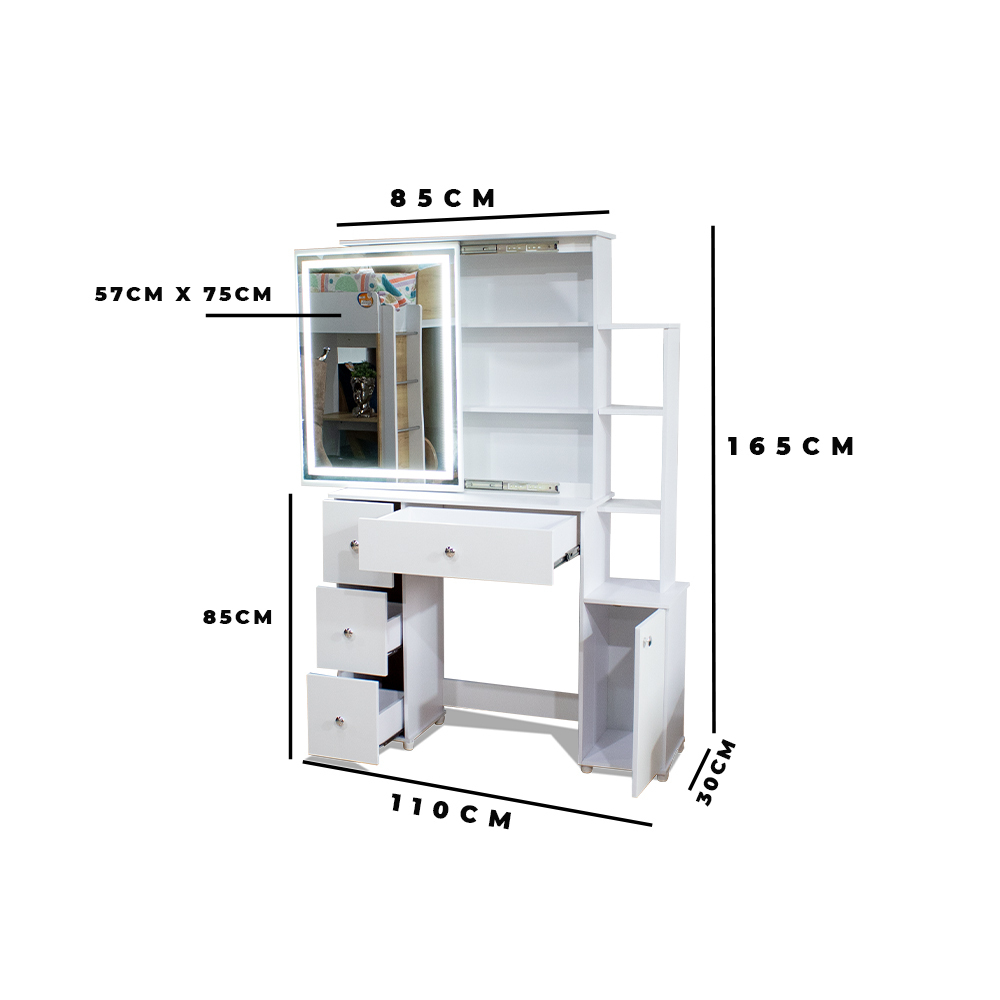 Zafiro Repisas LED - Tkmobiliario- Muebles y Tocadores en Colombia